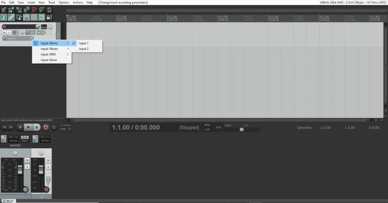 Reaper Tutorial: Up and Running in 20 Minutes